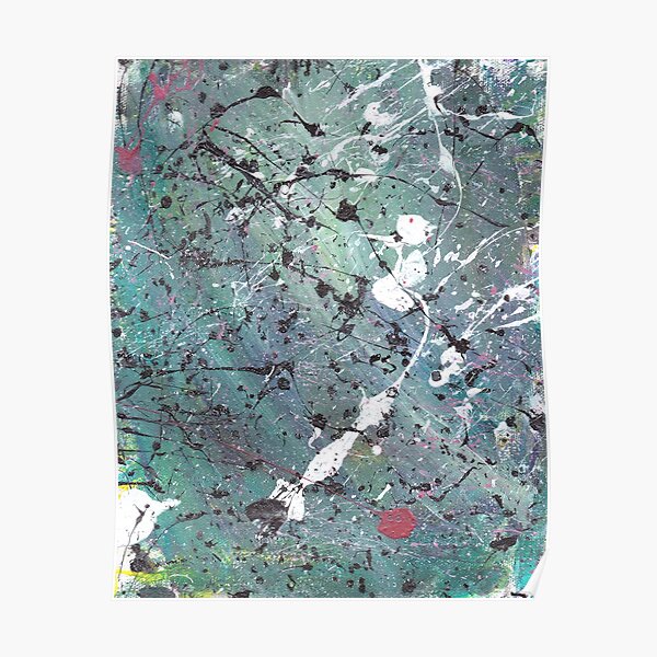 "Splatter Paint Pattern - 02 - Splatter Paint" Poster for Sale by ...