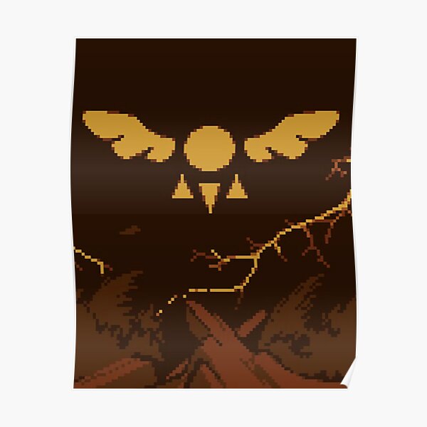 "Deltarune logo " Poster for Sale by jagobang | Redbubble