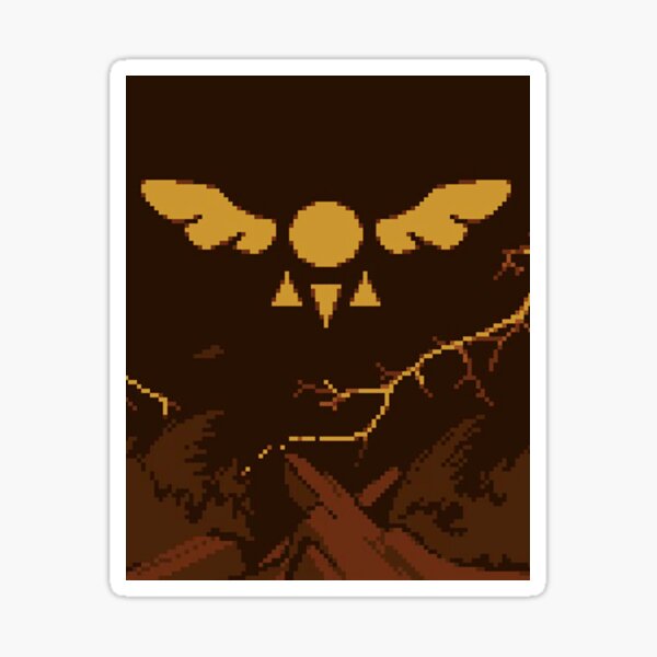 "Deltarune logo " Sticker for Sale by jagobang | Redbubble