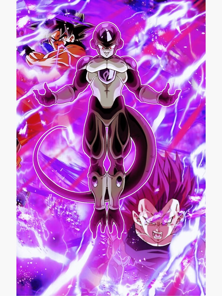 "Black frieza form" Sticker for Sale by ZORO-DESIGN | Redbubble