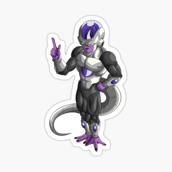 "Black frieza " Sticker for Sale by ZORO-DESIGN | Redbubble