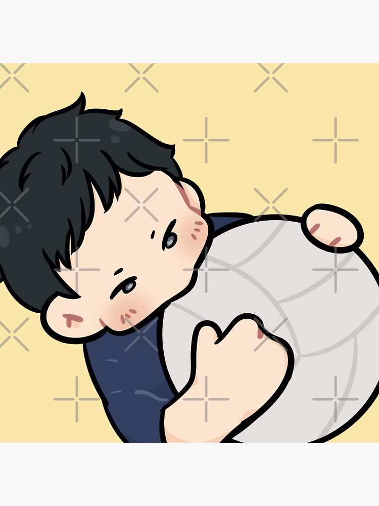 "Baby Tobio " Sticker for Sale by hiraku-eri | Redbubble