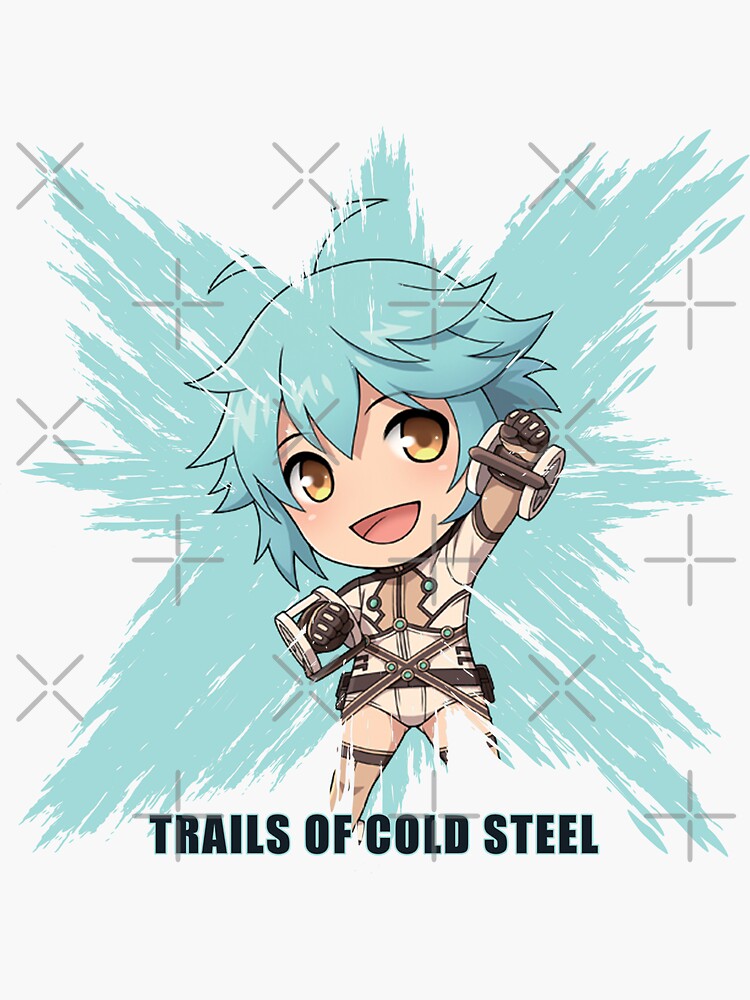 "Trails of Cold Steel Chibi Stiker" Sticker for Sale by WorldOfStar ...