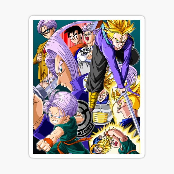 "trunks 6" Sticker for Sale by jagobang | Redbubble