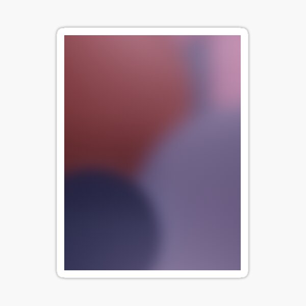 "Pastel Gradient Mix" Sticker for Sale by AbstractLives | Redbubble