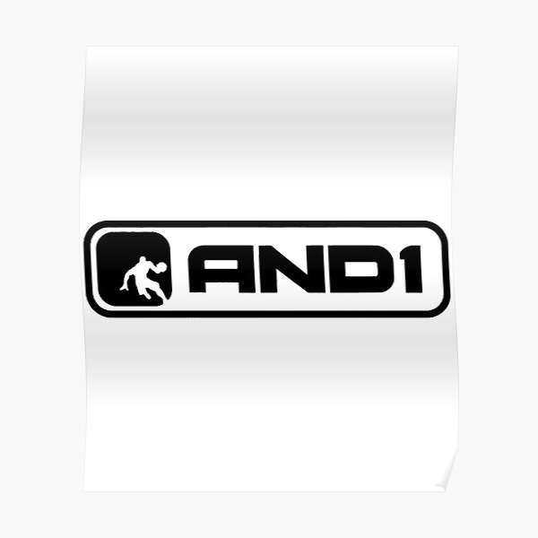 "AND1 " Poster for Sale by FafinGallershop | Redbubble