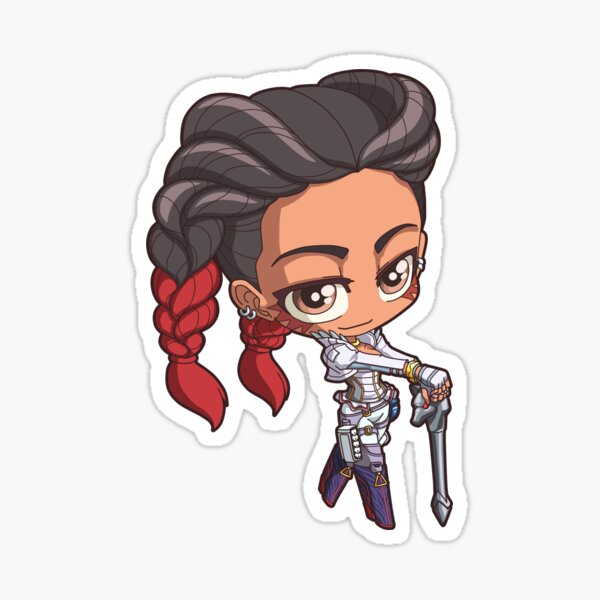 "Apex Legends Loba Chibi" Sticker for Sale by SecretStashStar | Redbubble