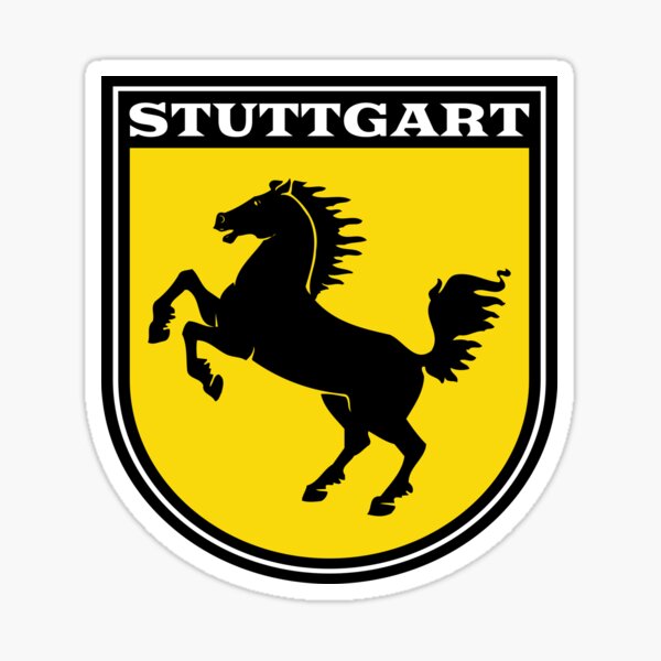 "Stuttgart Coat of Arms - Germany Badge" Sticker for Sale by ...
