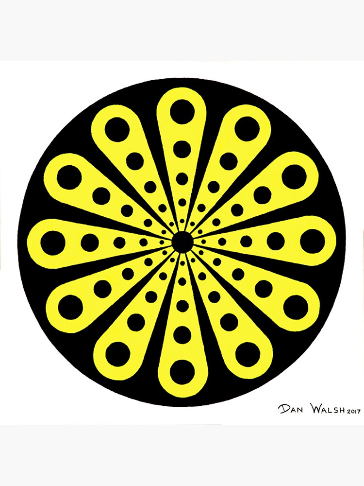 "Flower Wheel" Sticker for Sale by WStudio21 | Redbubble