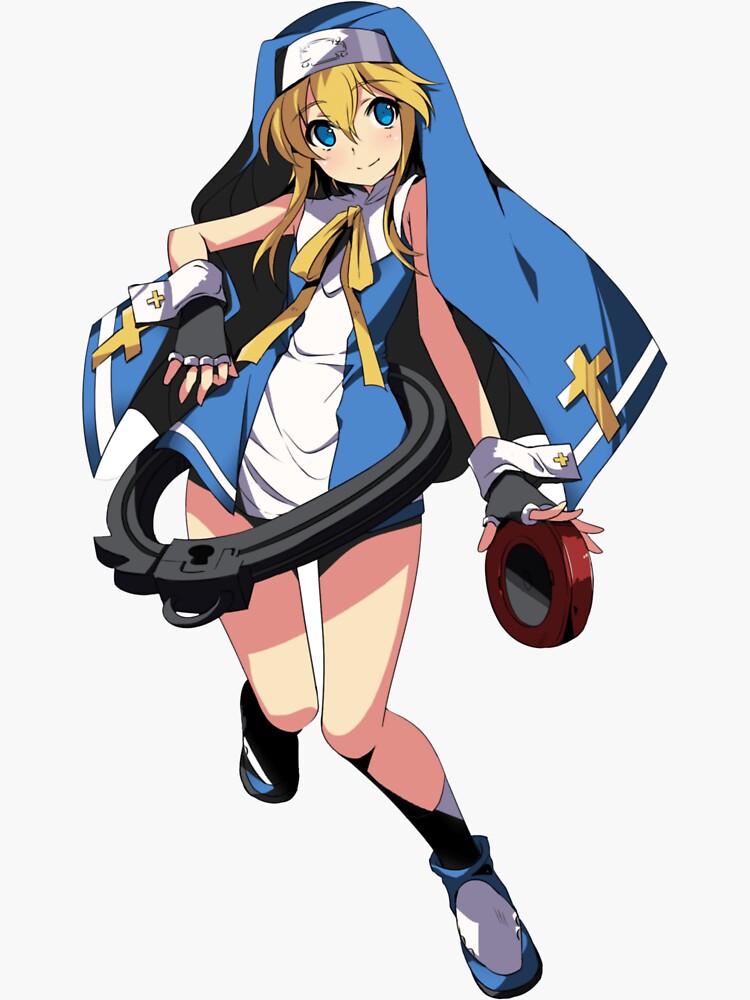 "Guilty gear strive bridget " Sticker for Sale by ZORO-DESIGN | Redbubble