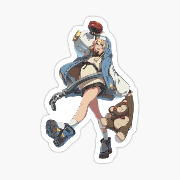 "Guilty gear strive bridget " Sticker for Sale by ZORO-DESIGN | Redbubble