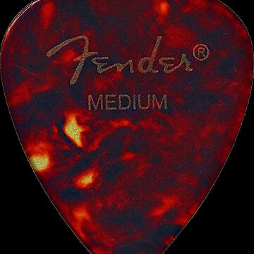 "Fender Pick " Sticker for Sale by CitiesonWalls | Redbubble