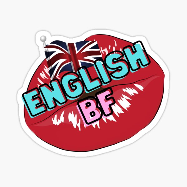 "english bf" Sticker for Sale by MEhdi1245 | Redbubble