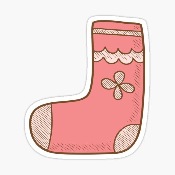 "sweet sock, pink sock,funny gift, gift for kids, mom,dad,girls,cat ...