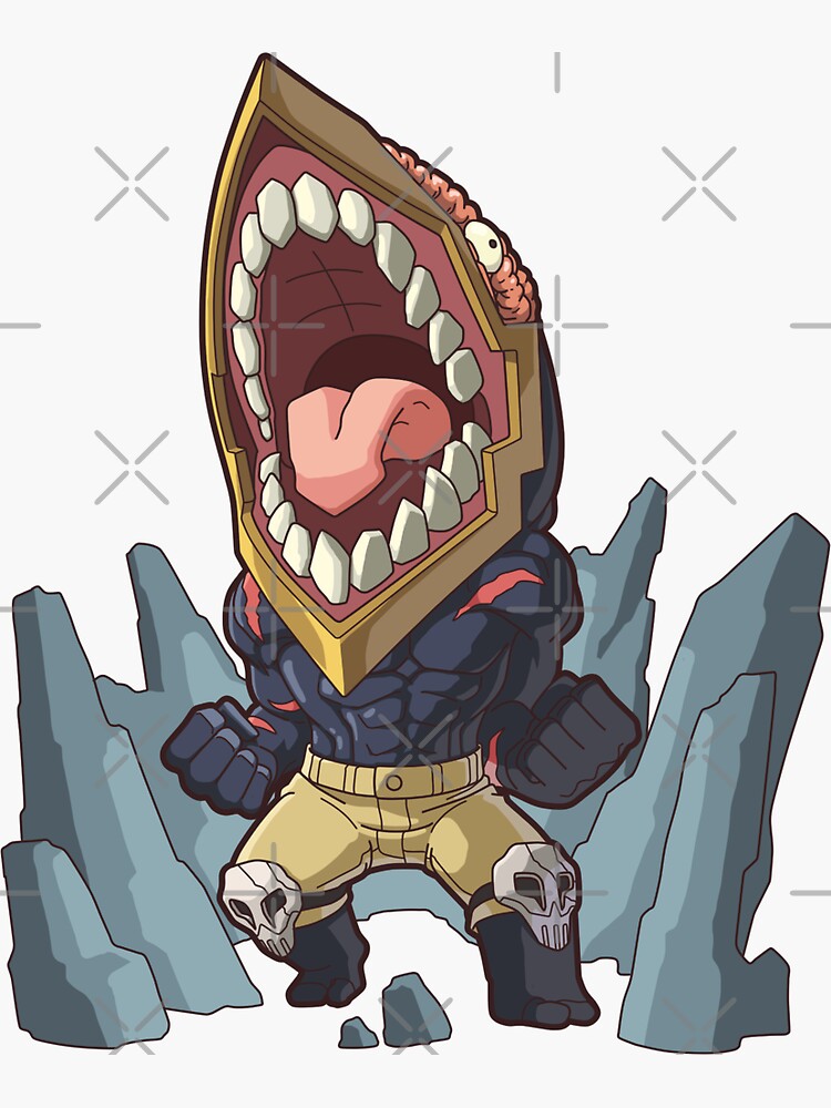 "Nomu Chibi" Sticker for Sale by SecretStashStar | Redbubble