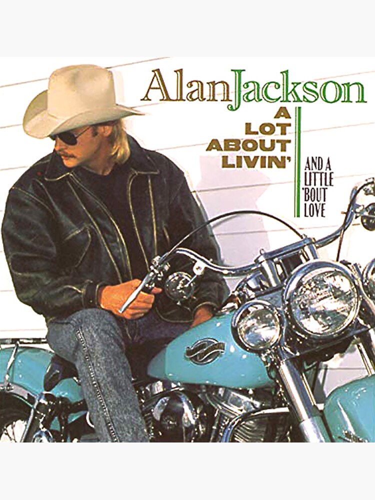 "allan Jackson - Album" Sticker for Sale by Caruth | Redbubble