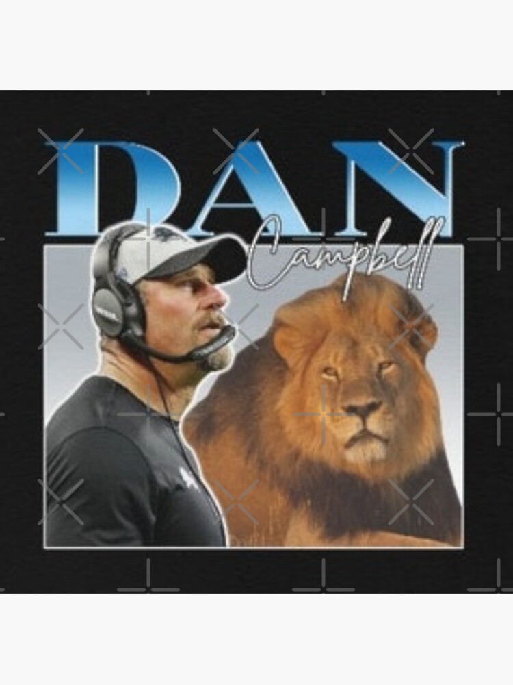"dan campbell" Sticker for Sale by Valentinesday69 | Redbubble