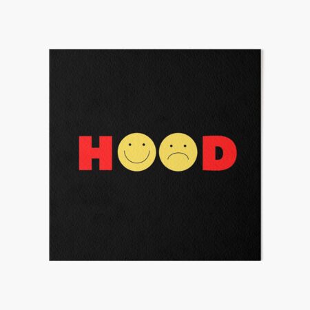 "Red Yellow Minimalist Motto Emoji " Art Board Print for Sale by ...