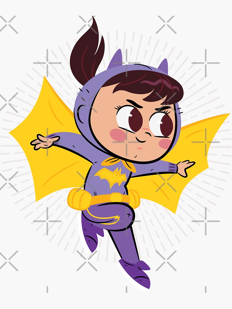"Girl Power (Bat Style)" Sticker for Sale by tanoshiboy | Redbubble