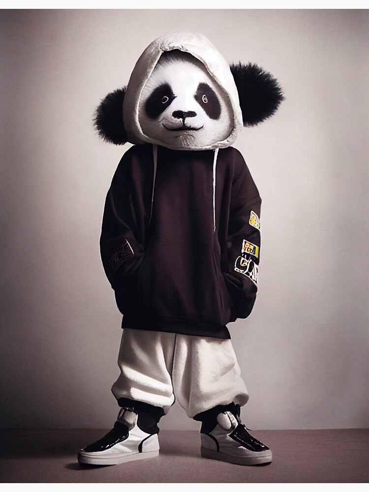 "Hip Hop Panda Bear" Sticker for Sale by josoria1978 | Redbubble