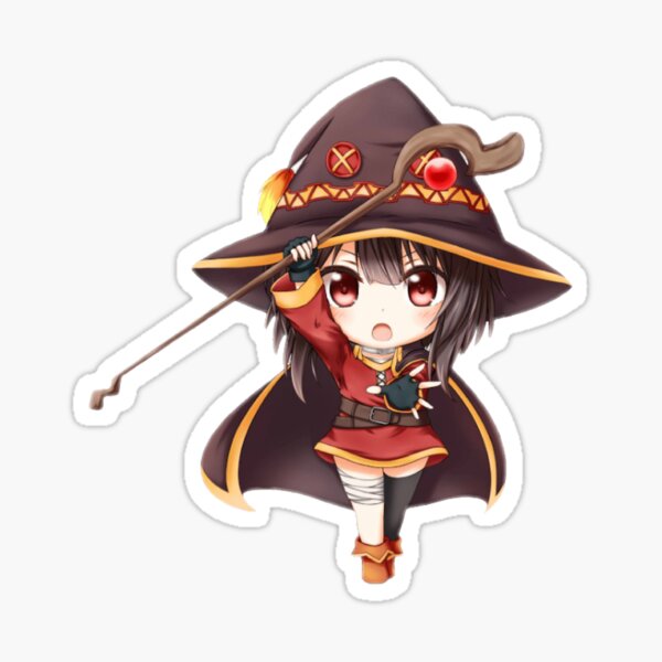 "Kono Subarashii Sekai ni Shukufuku wo-megumin" Sticker for Sale by ...