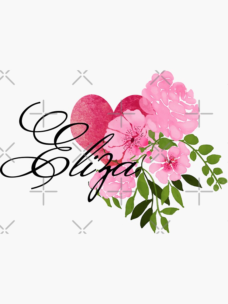 " Eliza" Sticker for Sale by Elyora | Redbubble