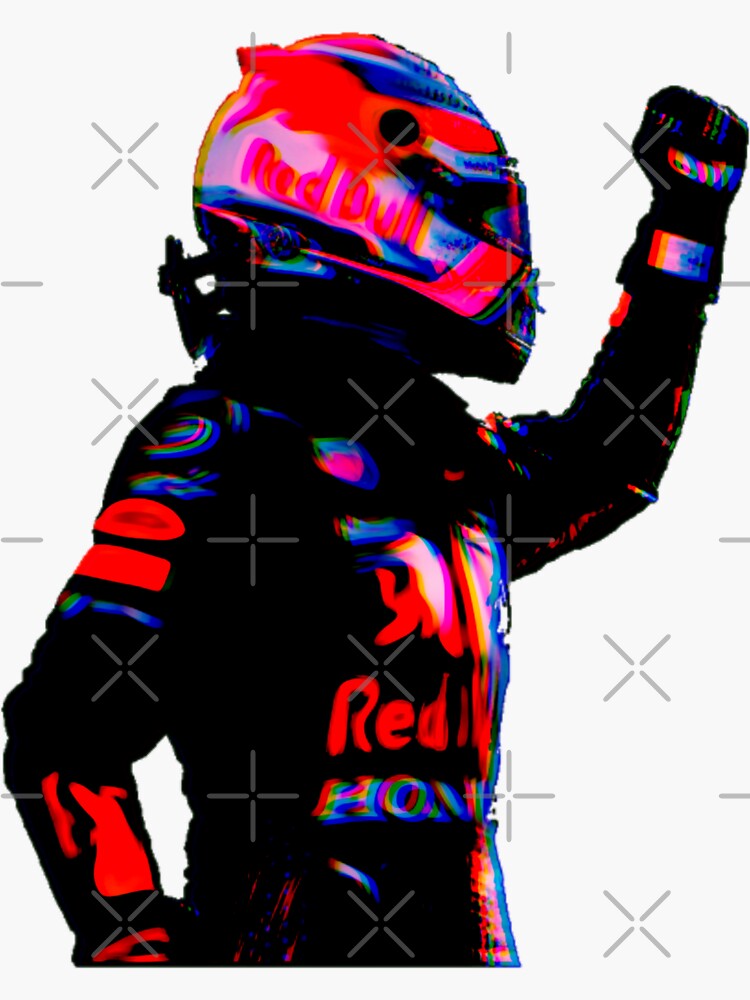 "The Dutch Lion Red Bull 90s Vintage Style Formula 1 Champion MV VER 1 ...
