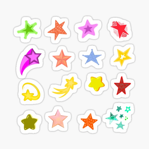 "Pack of Stars Stickers - Teacher Reward Motivational Pack Stickers For ...