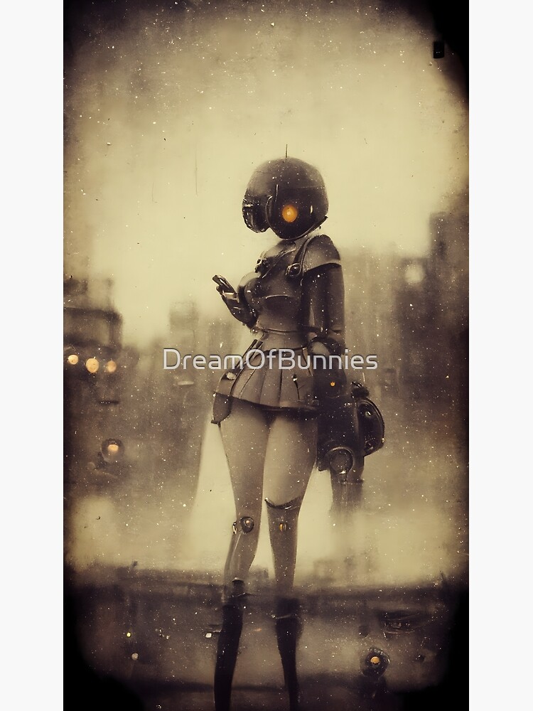 "Vintage Android Photograph " Poster for Sale by DreamOfBunnies | Redbubble
