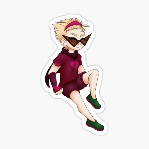 "Homestuck - Dirk" Sticker for Sale by ErkyHero23 | Redbubble