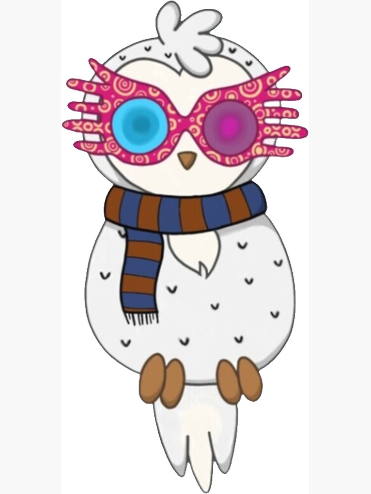 "Owl luna lovegood spectrespecs" Poster for Sale by PotterArtD | Redbubble