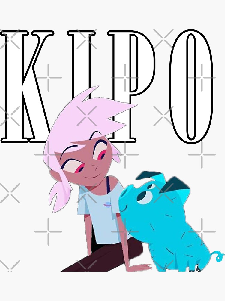 Pegatina «Wolf, Benson, Kipo, Dave, Benson - Kipo y la era de las bestias maravillosas» de ...