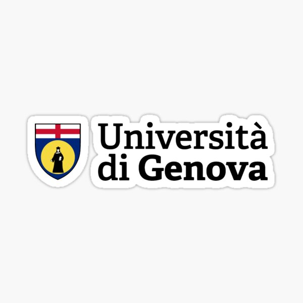 "University of Genoa" Sticker for Sale by MerchBD | Redbubble