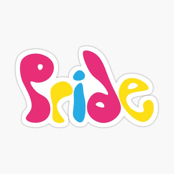 Pansexual Pride Flag Sticker For Sale By Lucevenere Redbubble