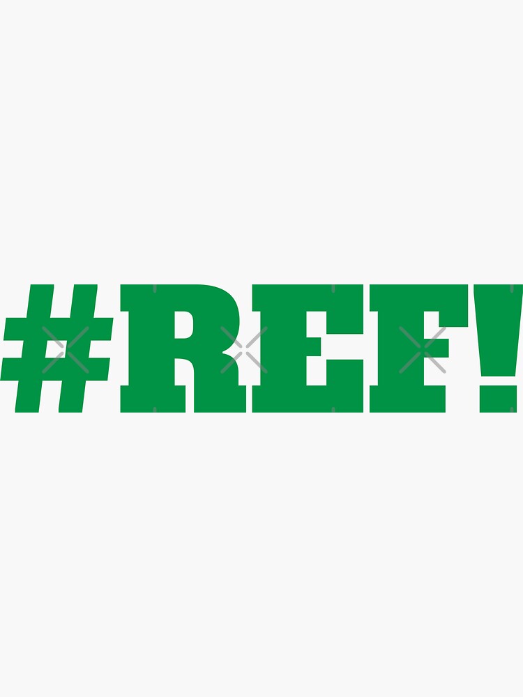 "excel ref" Sticker for Sale by TomorrowQuotes | Redbubble