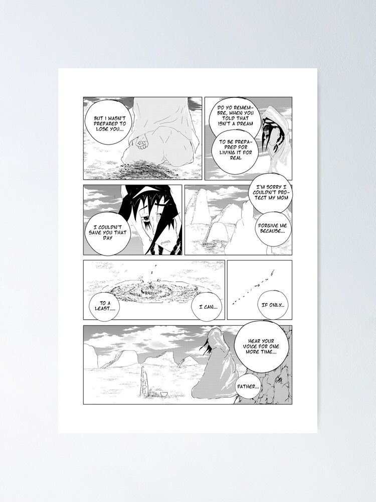 "Manga panel design: a cool design for friends and families" Poster for ...