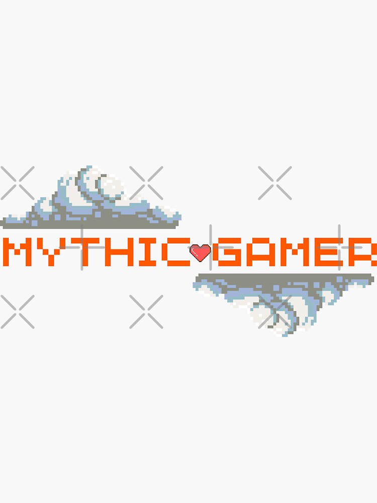 "Mythic Gamer Halloween Gamer Gift For Gamers" Sticker for Sale by ...