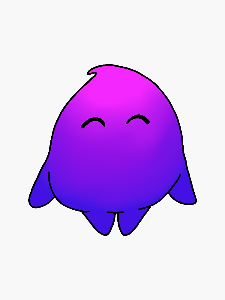 "Purple Luma Moment" Sticker for Sale by savguilmette86 | Redbubble