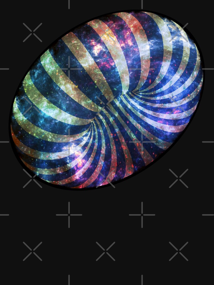 "Black hole rainbow space galaxy singularity optical illusion stars ...