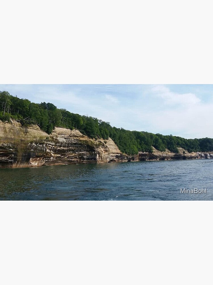 "Pictured Rocks" Sticker for Sale by MinaBohl | Redbubble