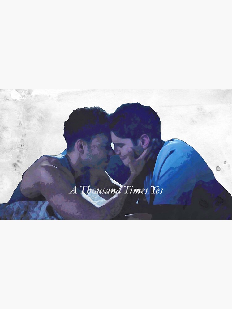 "A Thousand Times Yes (Tarlos)" Sticker for Sale by itsechomusic ...