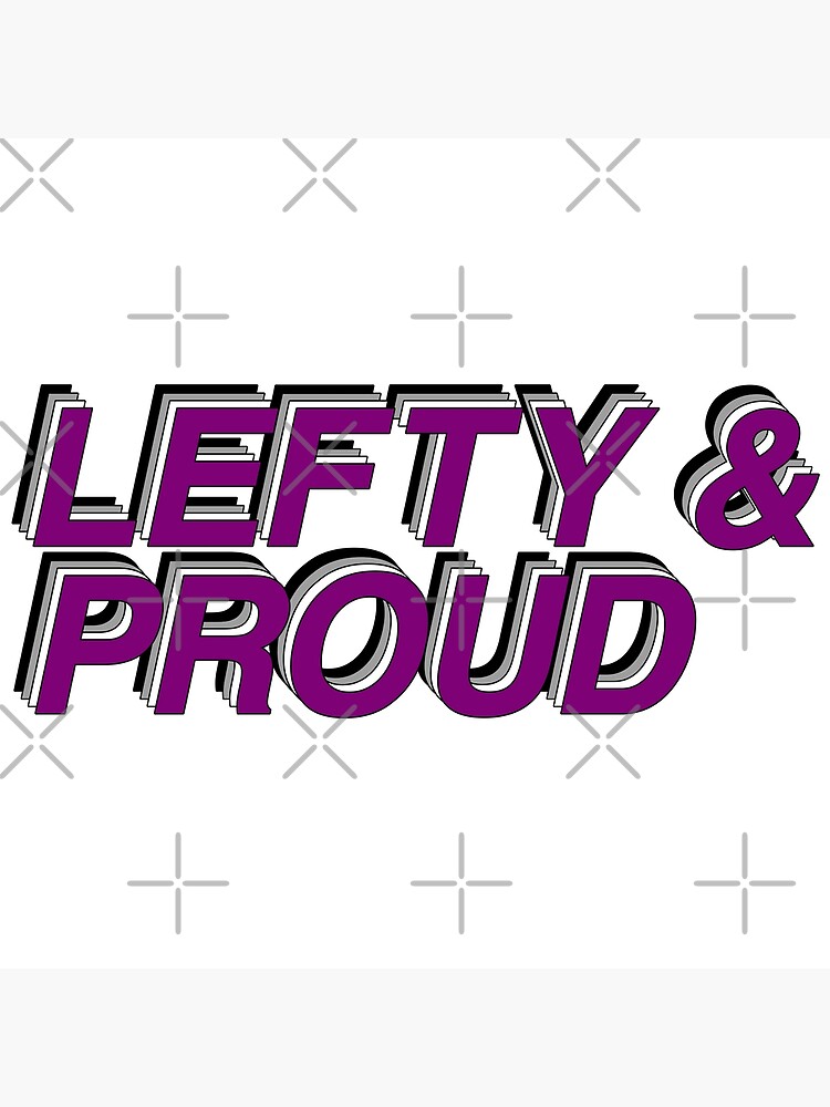 "lefty and proud asexual" Poster for Sale by leftyland | Redbubble