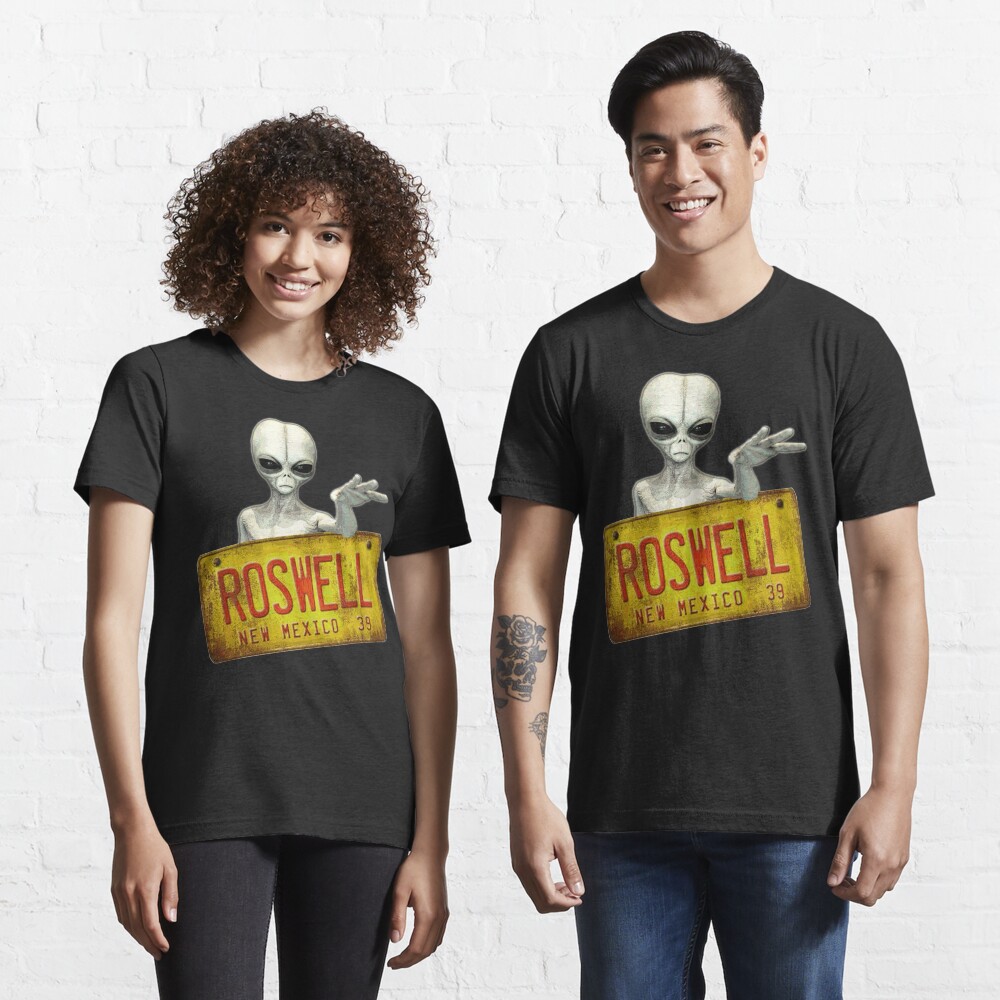 "ROSWELL" T-shirt by PapaSquatch | Redbubble | area 51 t-shirts - usa t ...