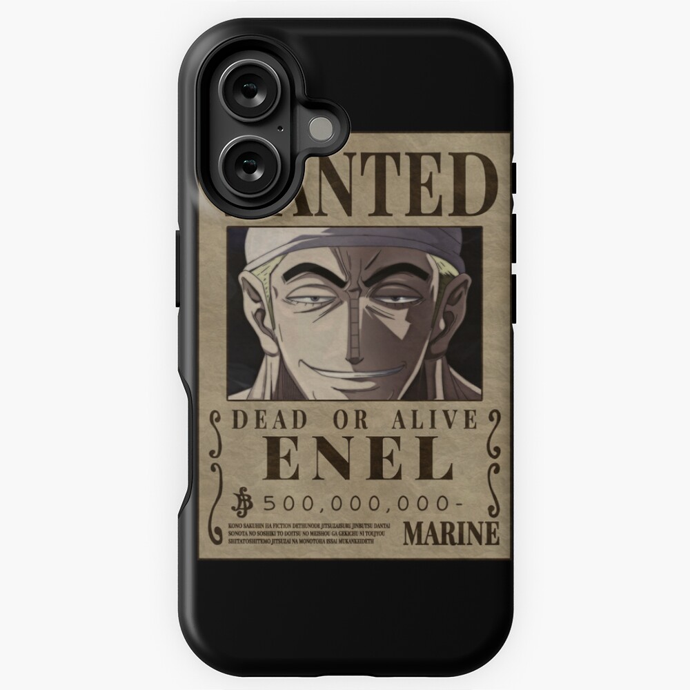 "God Enel One Piece Enel Bounty Poster Skypeia Goro goro no mi ...