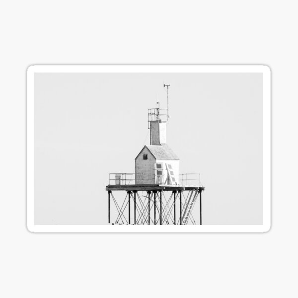 "Buoy Marker in black and White" Sticker for Sale by Ruthie33 | Redbubble