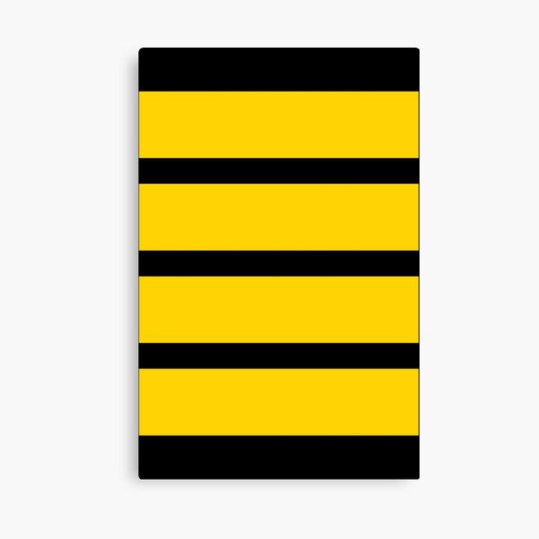 "Pilot Captain Stripes" Canvas Print by parakeet | Redbubble