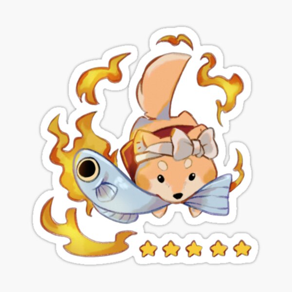"Genshin Impact Taroumaru" Sticker for Sale by lumimins | Redbubble