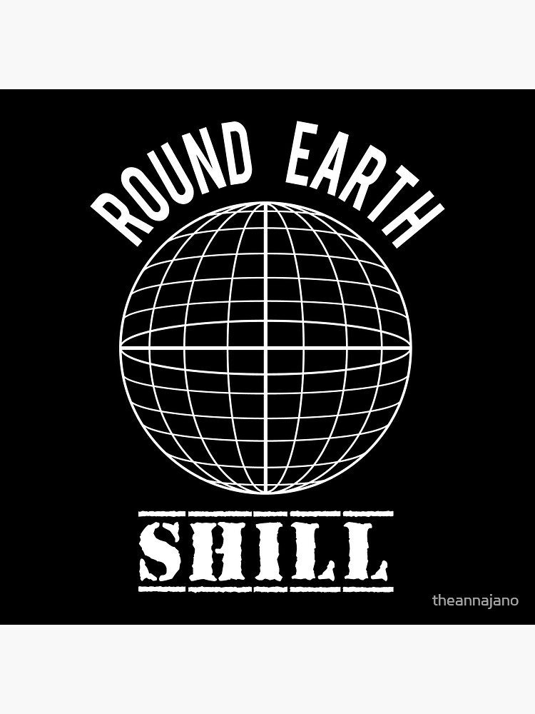 "Round Earth Shill" Sticker by theannajano | Redbubble