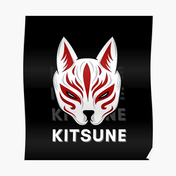 "Kitsune | Crimson Fox | Red Fox | Japanese Fox | Demon Fox | Devine ...