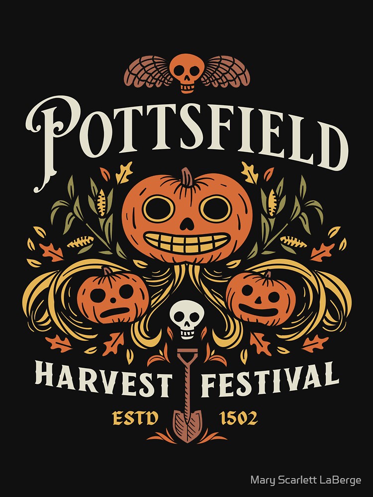 "Pottsfield" Classic T-Shirt for Sale by Mary Scarlett LaBerge | Redbubble